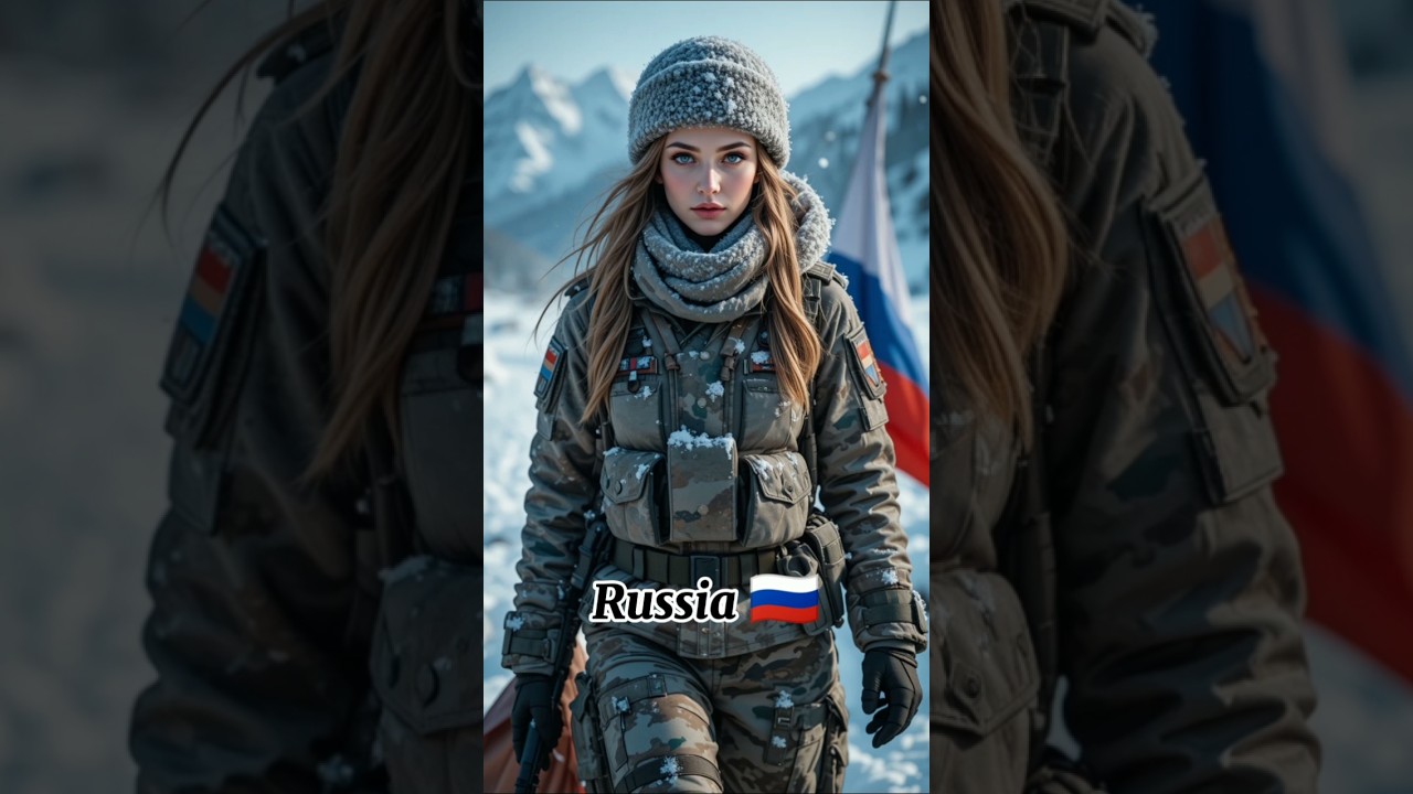 Beauty in Uniform: Stunning Army Girls on Duty You Must See#youtubeshorts#capcut#midjourney#ai