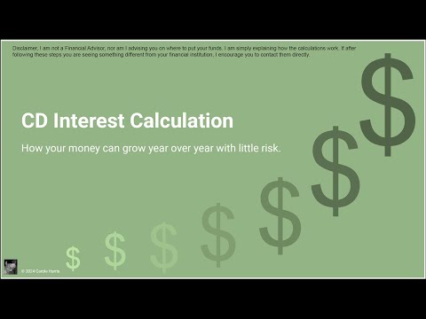 CD Interest Calculation