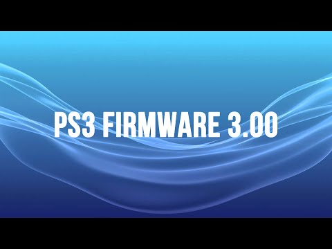 PS3 Firmware 3.00