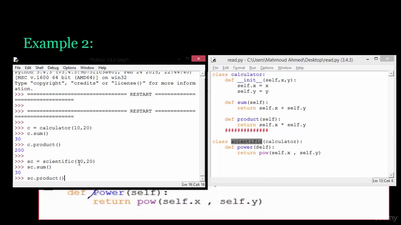 15 Python Inheritance Example 2