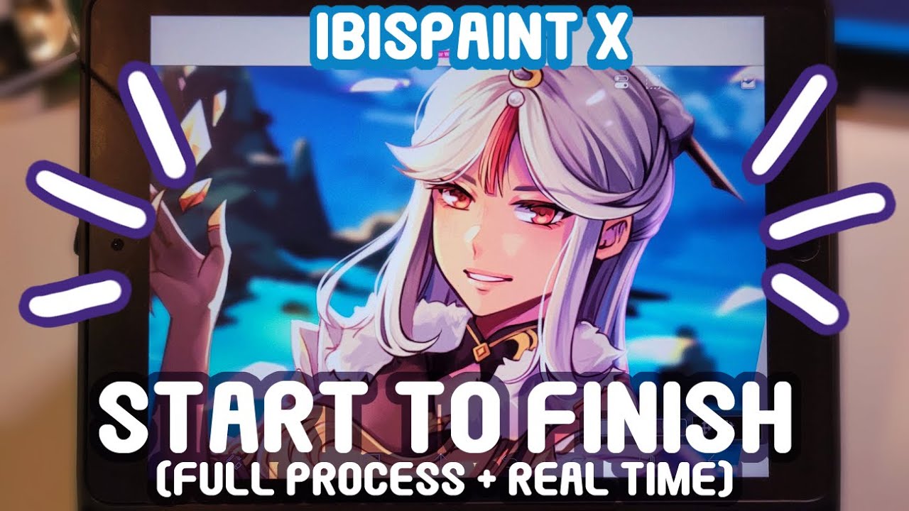 START TO FINISH! | IBISPAINT X Full Drawing Process | Ningguang