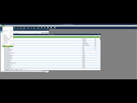 How to Enable Account numbers on chart of accounts ledgers in Quickbooks