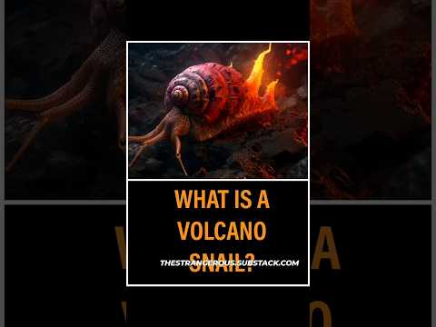 What is a volcano Snail and how can we defeat it? #Shorts #science #nature