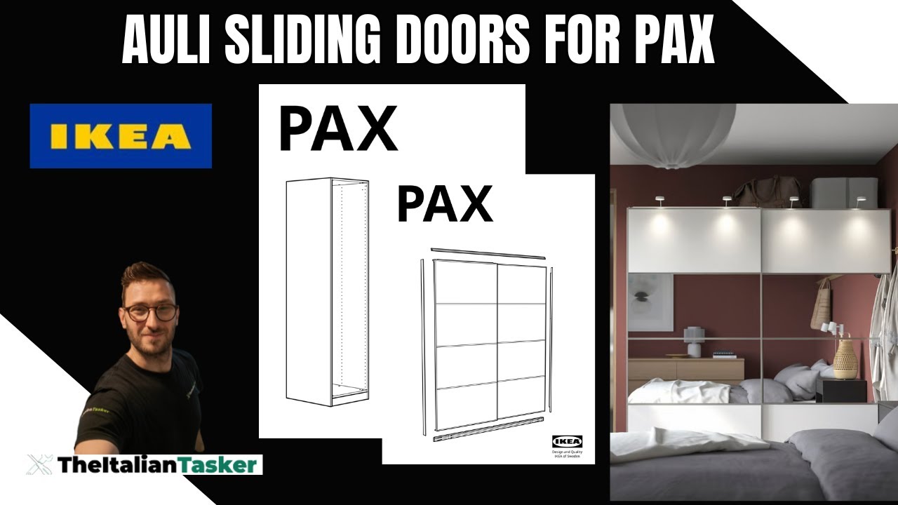 How to Assemble IKEA AULI Sliding Doors for PAX| Step-by-Step Guide