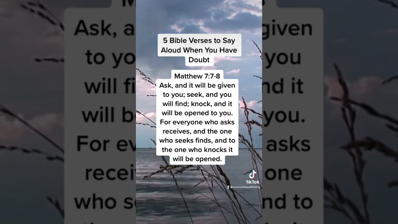 Doubting your faith? Turn to these 5 Bible Verses for Help and Guidance