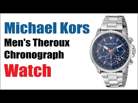 Best Watches for men 2023 | Michael Kors Men's Theroux Chronograph Watch | Top watches brands