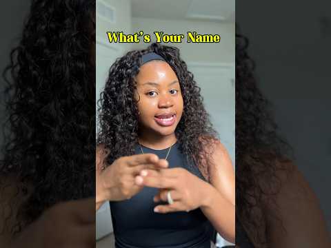 Learn “What’s your name” in ASL| Sign Language #asl