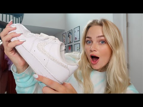 DIY Custom Air Force 1's *With REAL Pearls*