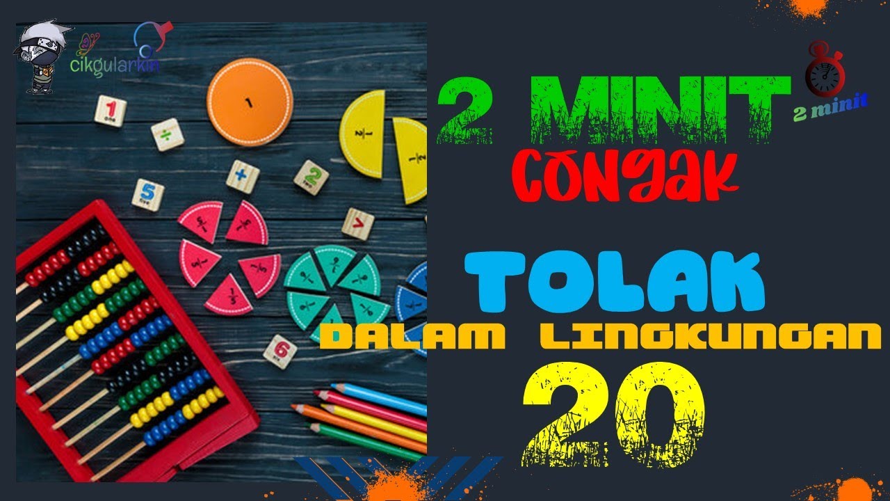 2 MINIT CONGAK TOLAK DALAM LINGKUNGAN 20