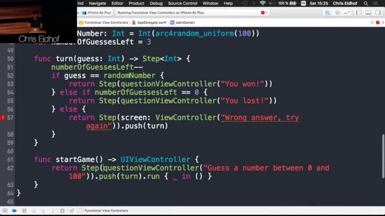Chris Eidhof - Functional View Controllers