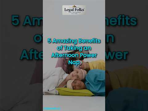 Boost Your Day with a Power Nap! 😴✨ | Afternoon Nap Benefits You Need to Know!"