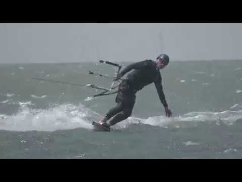 Kim Kiteboarding in SPI, April 2018