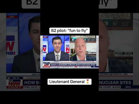 Former B2 pilot on flying the B2 bomber