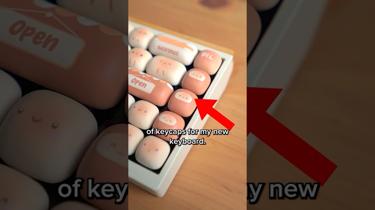 I made a Bread Themed keyboard.