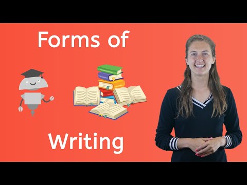 Forms of Writing - Language Skills 6th for Kids!