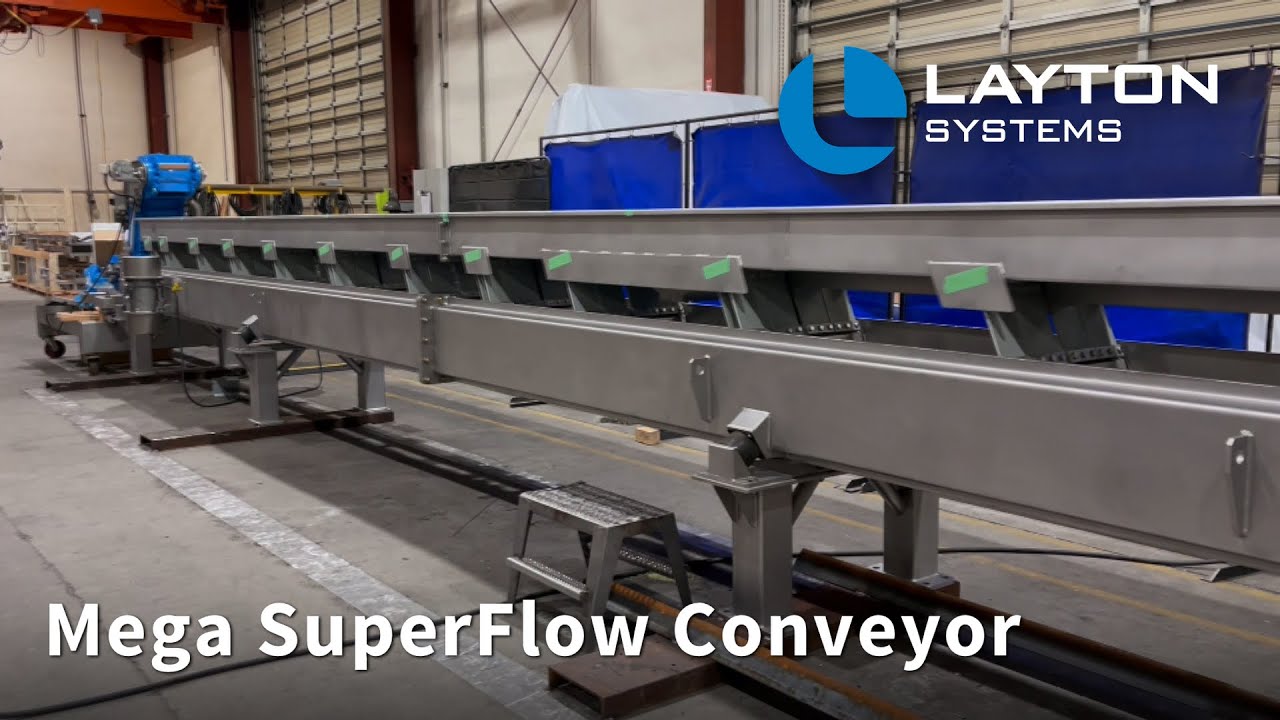 The Layton Mega SuperFlow Conveyor
