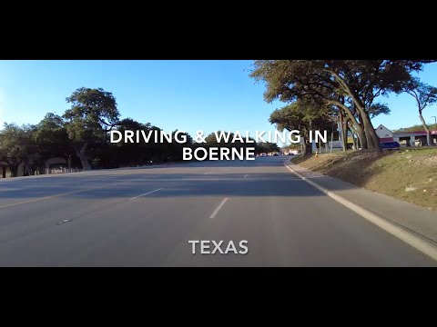🇺🇸 Driving & Walking in Boerne TX 2022 4K