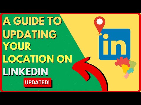 How to change the location on your LinkedIn Profile