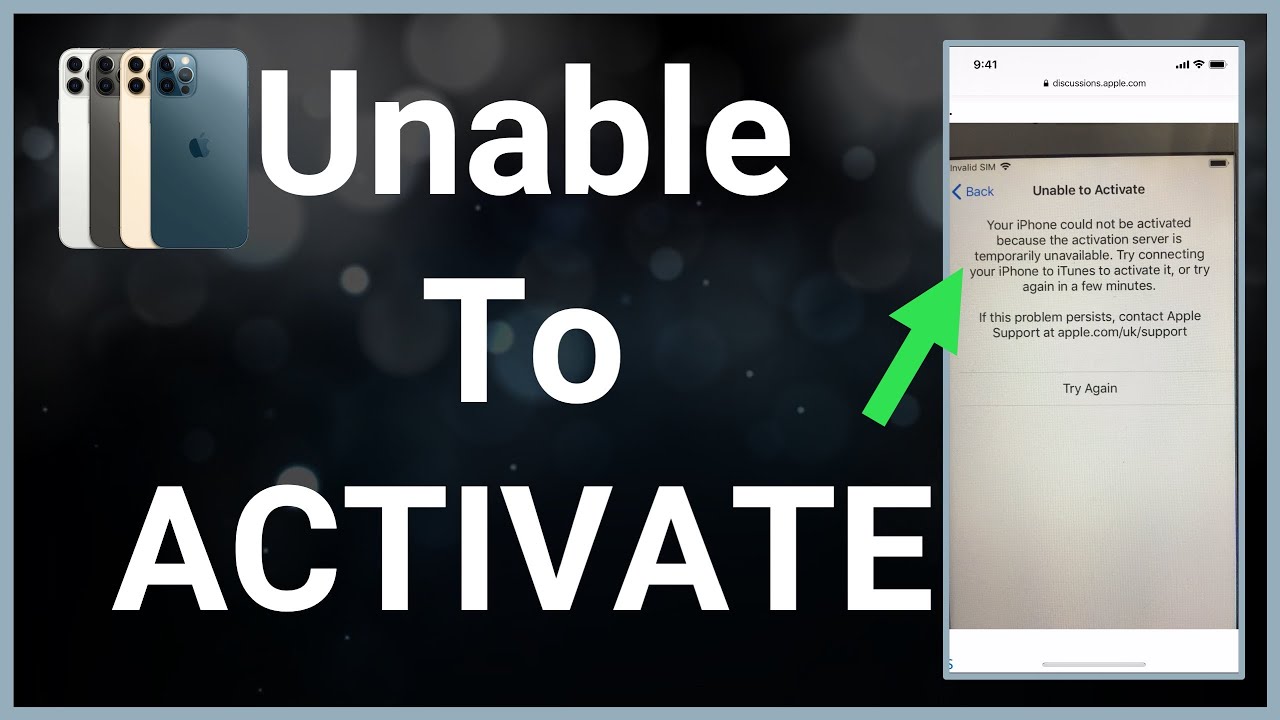 4 Ways To Fix Unable to Activate iPhone