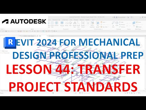 REVIT MECHANICAL DESIGN PROFESSIONAL CERTIFICATION PREP: TRANSFER ...