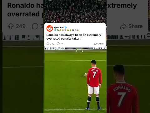 Reddit's Ronaldo Soccer Take.