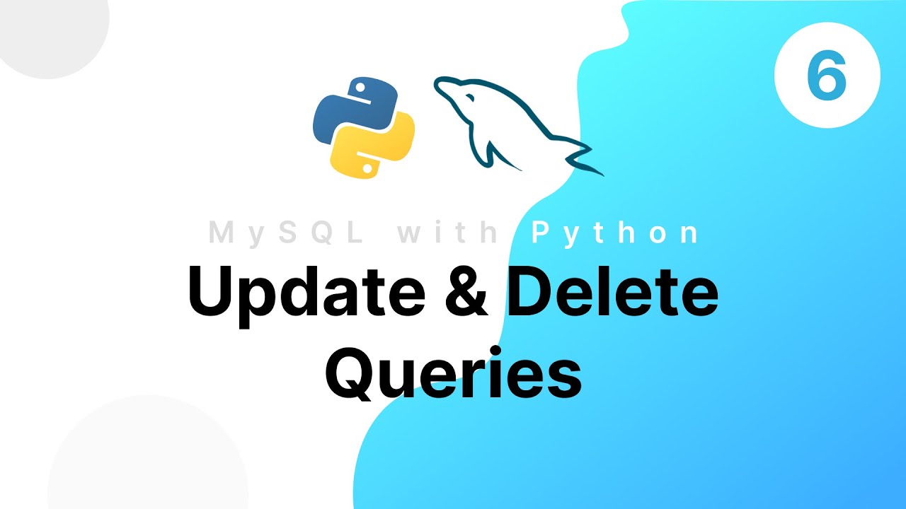 Update & Delete Queries | MySQL with Python Course