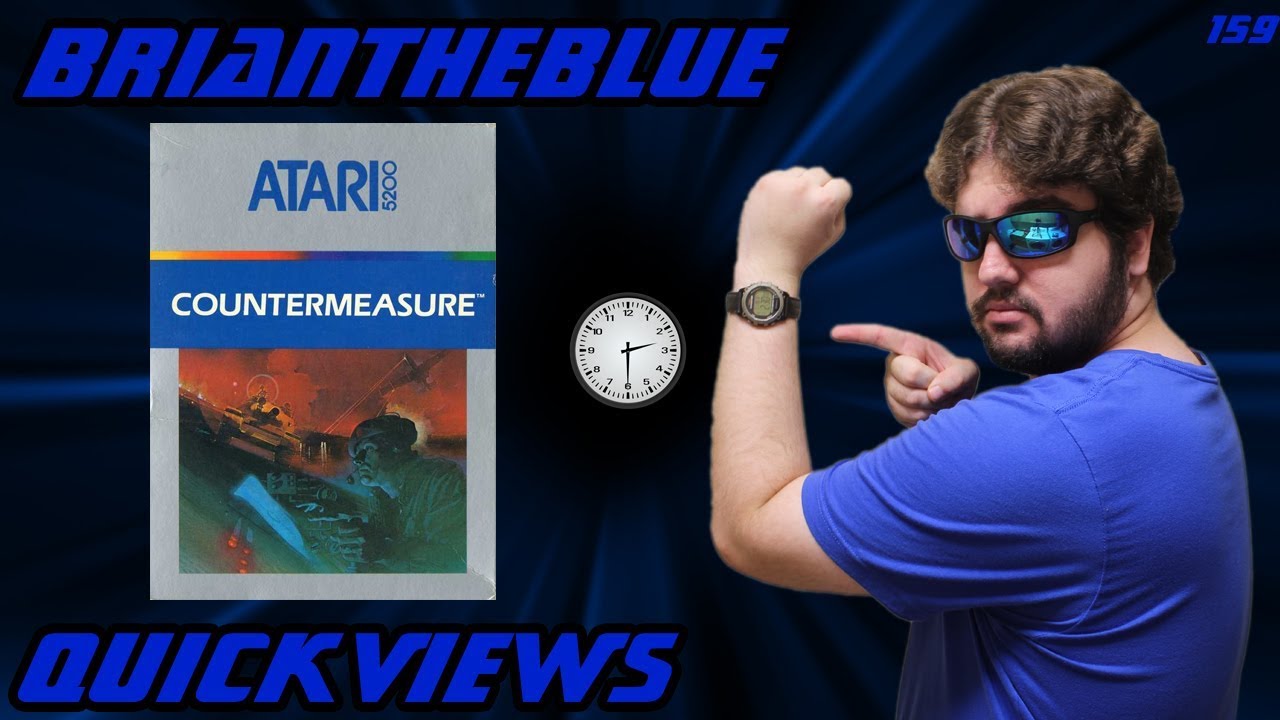Countermeasure (Atari 5200) - BrianTheBlue Quickviews Episode 159