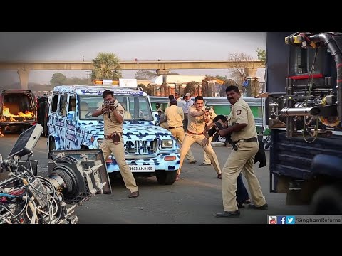 Making Of Singham Returns | Ajay Devgan | Singham Returns Behind The Scenes & Vfx • In Hindi