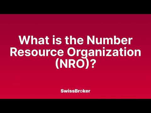 What is the meaning of the Number Resource Organization (NRO)? [Audio Explainer]