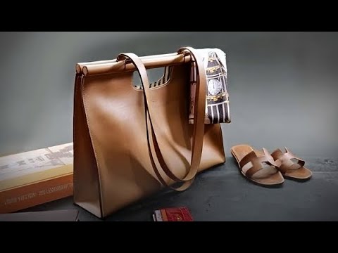'The Leather Tote Bag Pt 3'- (Preview)- Online Fine Leathercraft Courses