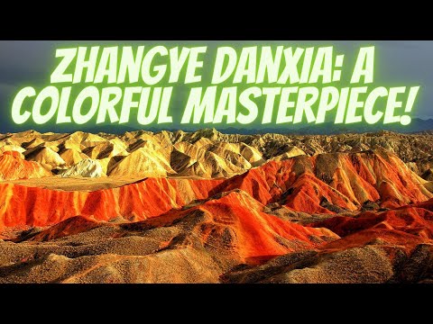 Exploring the Breathtaking Beauty of Zhangye Danxia Landform: A Natural Wonder of China.