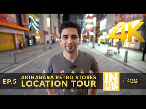 Akihabara game stores tour 4K | In The Hunt | Retro ReWire