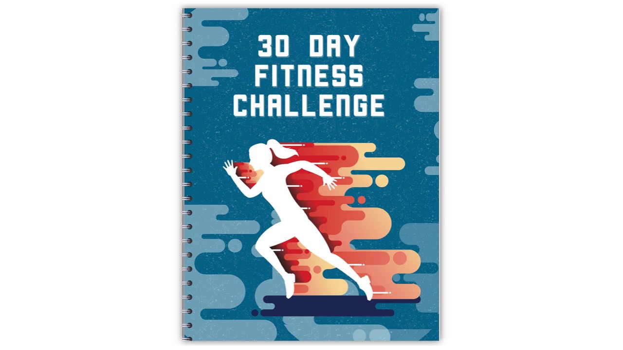 30-Day Fitness Challenge Workbook