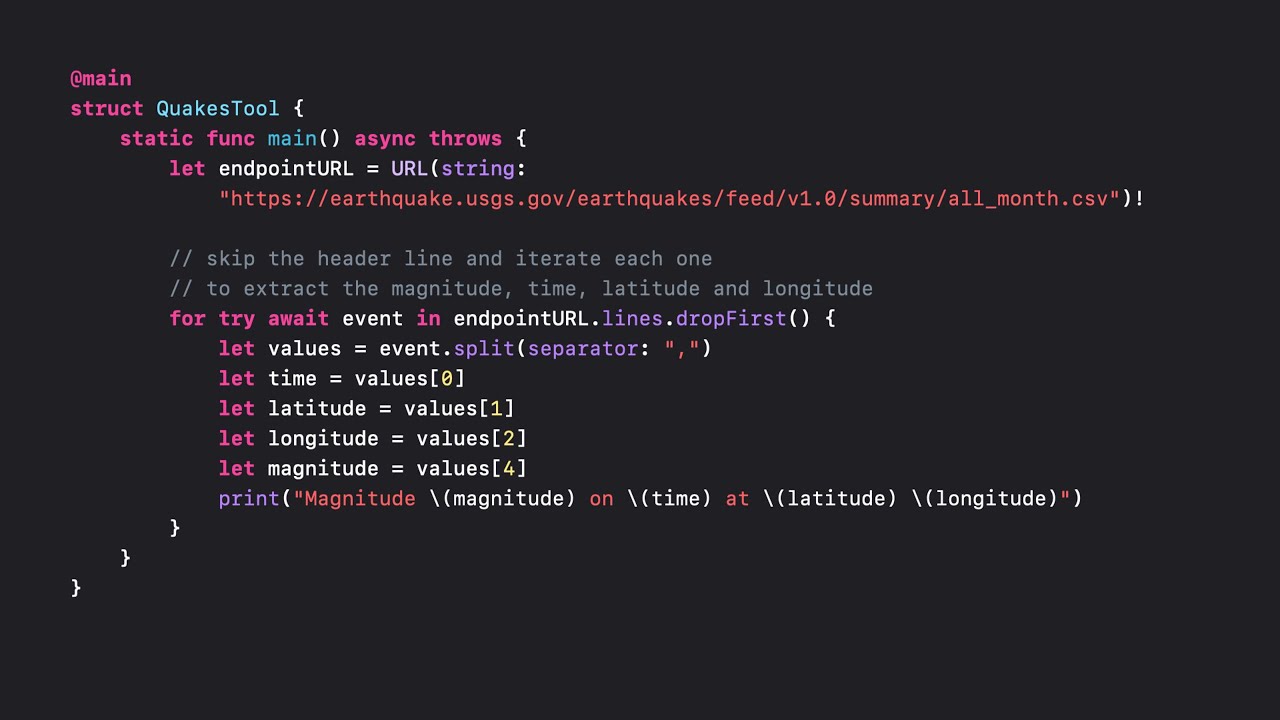 WWDC21: Meet AsyncSequence | Apple