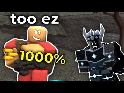 Minigunner is now the best tower.. | TDS (Roblox)