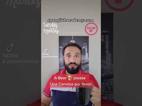 Beer and Wine in Spanish