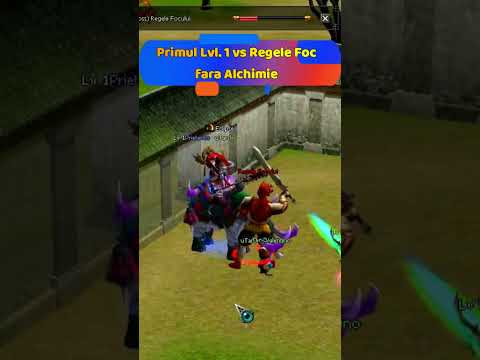 Primul Lvl.1 vs Regele Foc fara Alchimie! Metin2Ro