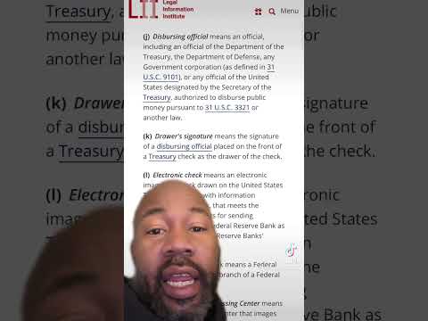 checks drawn on U.S. Treasury for payment of all debt