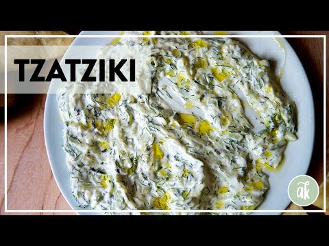 Tzatziki (Greek, Cucumber-Yogurt Sauce)
