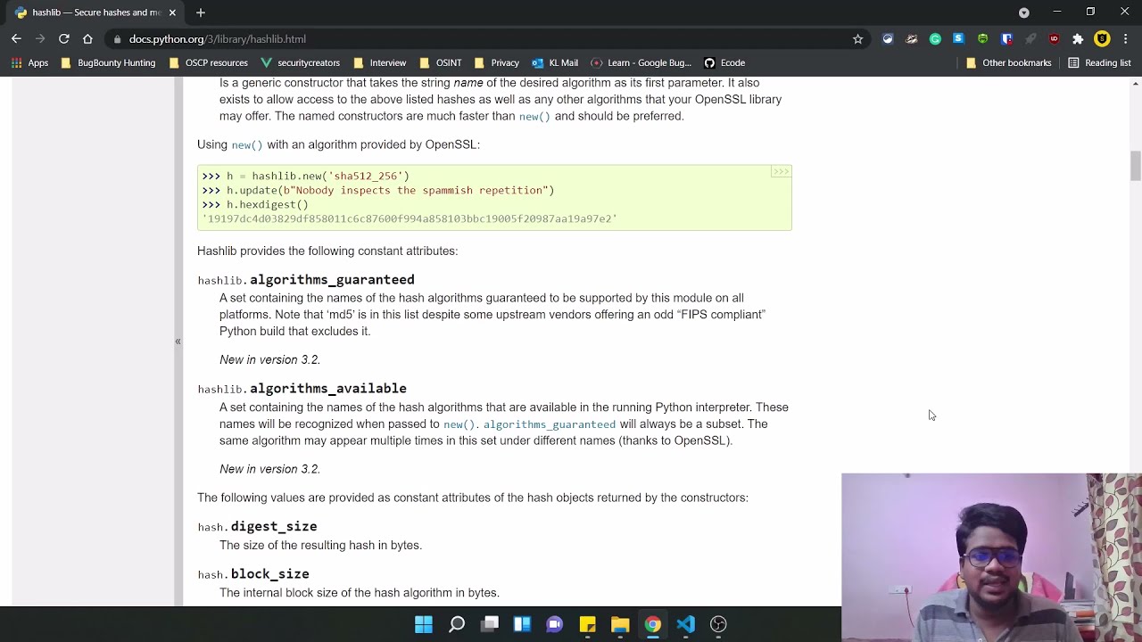 Hash Cracking using Python || Python for Ethical Hacking