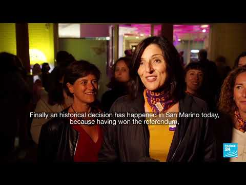 San Marino voters approve abortion three to one in referendum • FRANCE 24 English