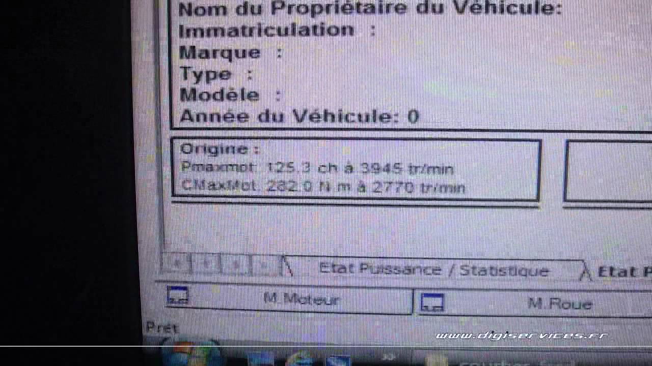 Reprogrammation Moteur Opel Astra H 1.7 cdti 125cv @ 164cv Digiservices Paris 77183 Dyno