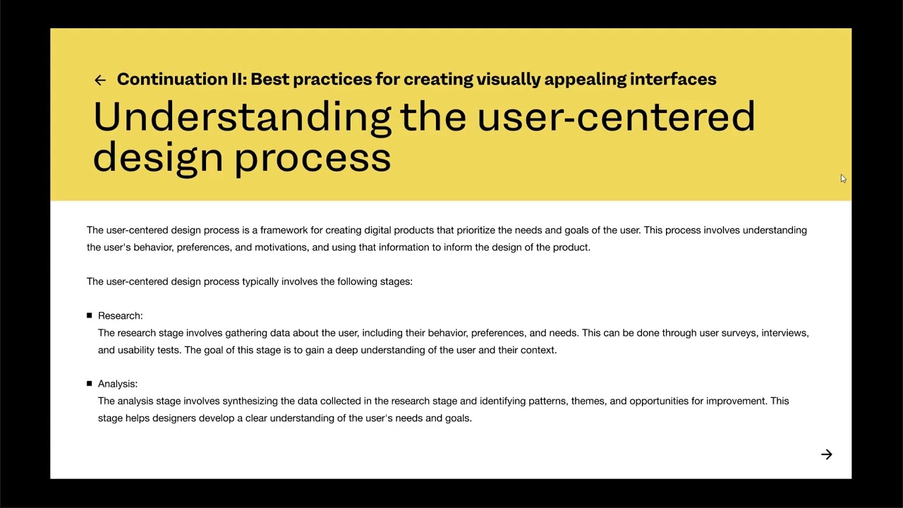 understanding the user centered design process