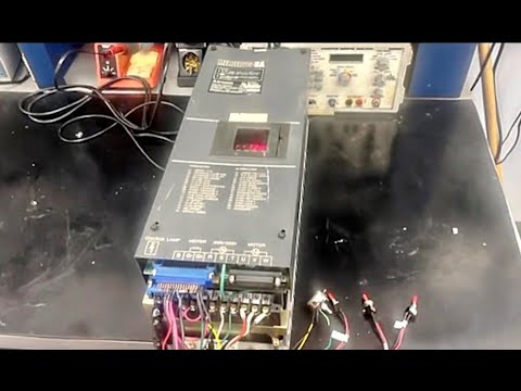 Mitsubishi Servo Drive MR SA 202 - Post Repair Testing