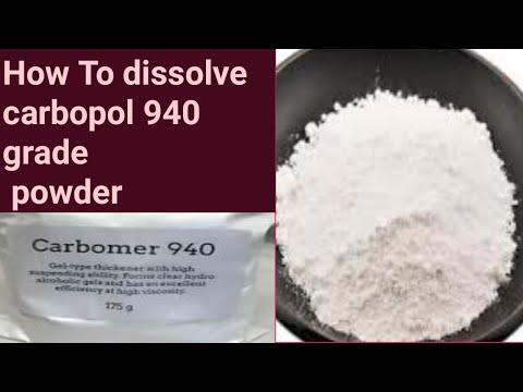 Carbopol 940 Powder - carbomer 940 Latest Price, Manufacturers & Suppliers