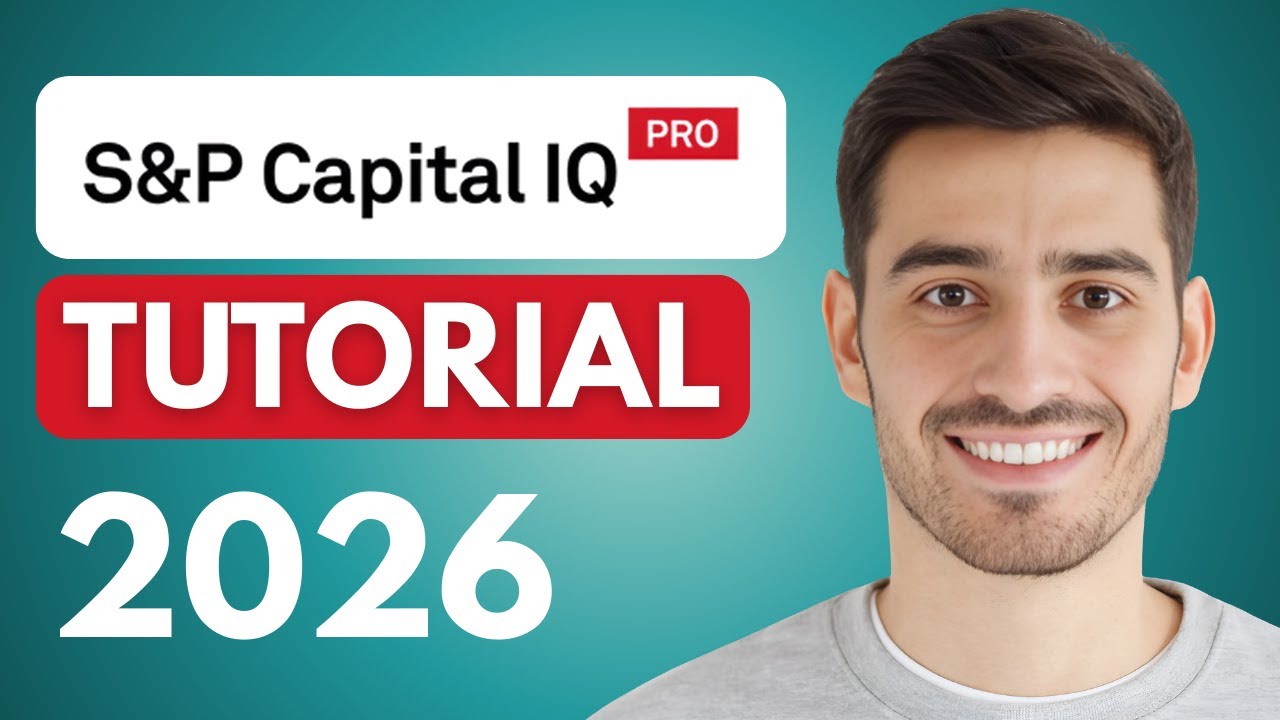 Capital IQ Pro Tutorial (2026) | How To Use S&P Capital IQ Pro