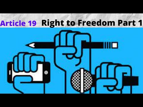 Article 19 Of Indian Constitution Details In Hindi | Part-1 | IAS Vision