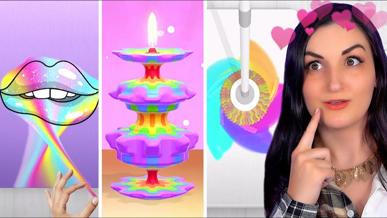 I Tried Oddly Satisfying ART App Games