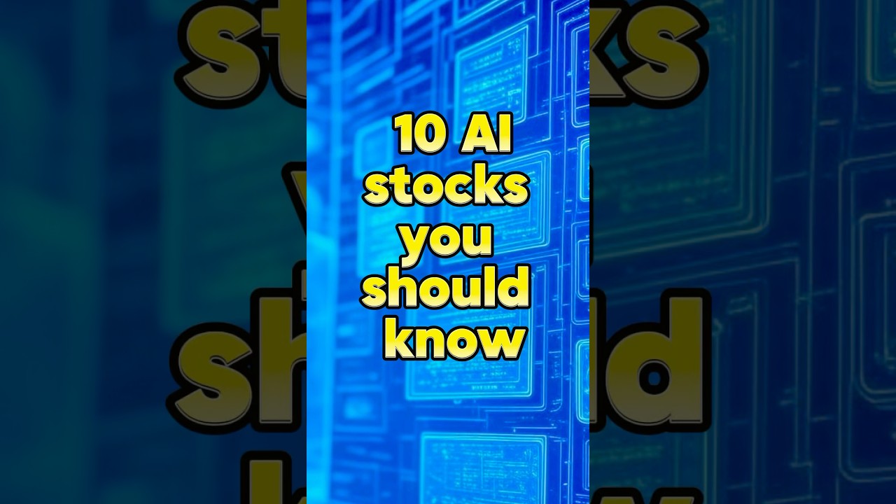 10 AI stocks to know. #ai #stocks #investing #tech