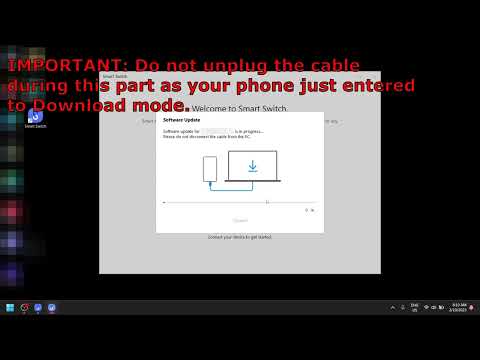 How to update your Samsung phone through Smart Switch?
